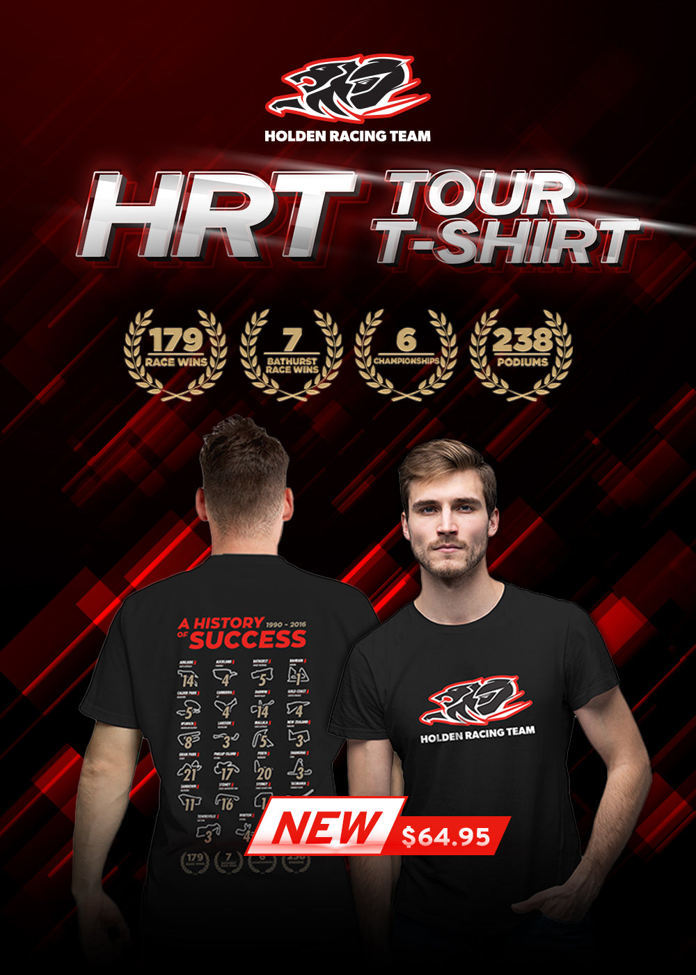 Holden Legends Official Licensed Product | HRT HOLDEN, HSV, FINAL ROAR