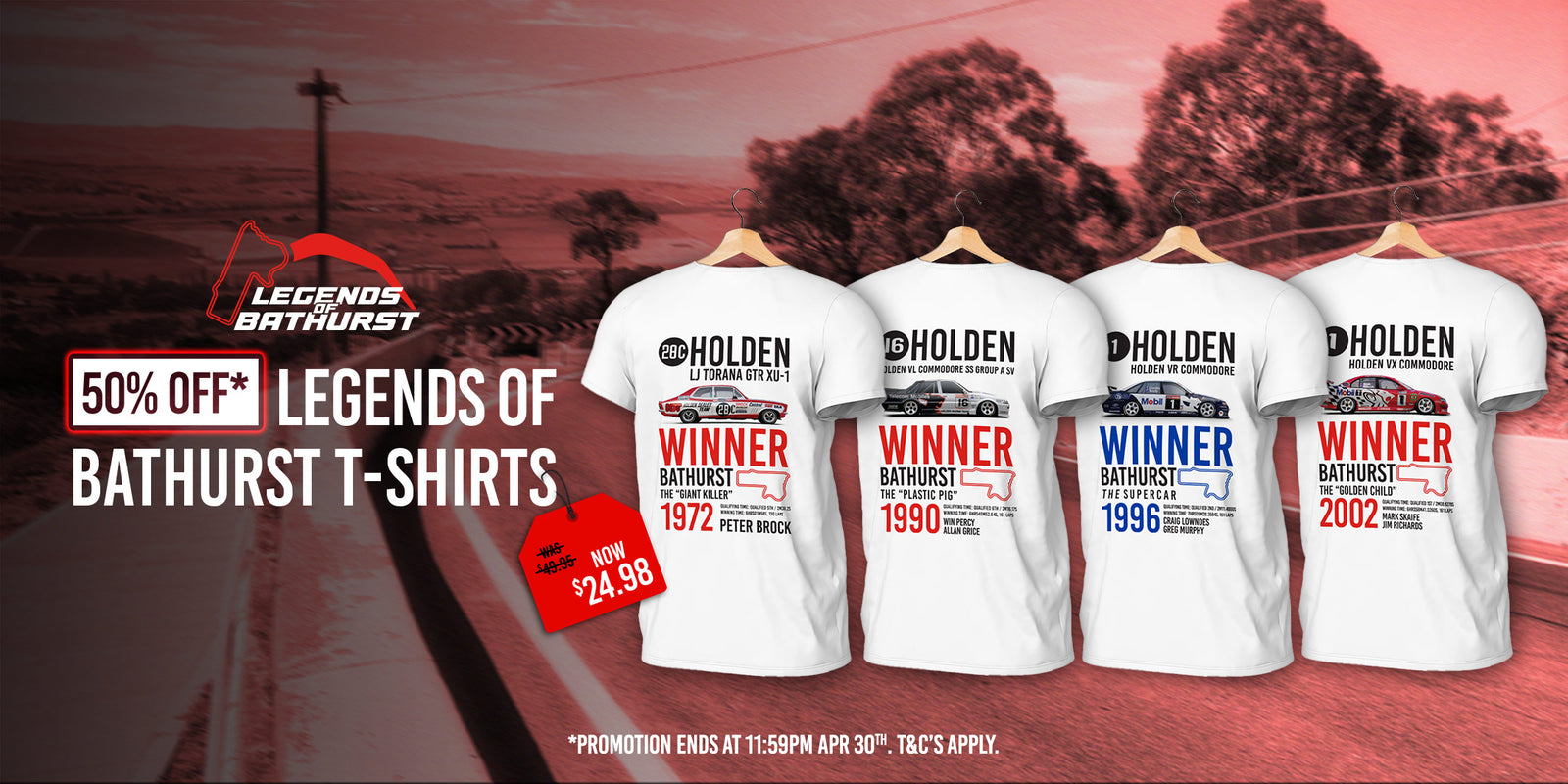 Holden Legends Official Licensed Product | HRT HOLDEN, HSV, FINAL ROAR