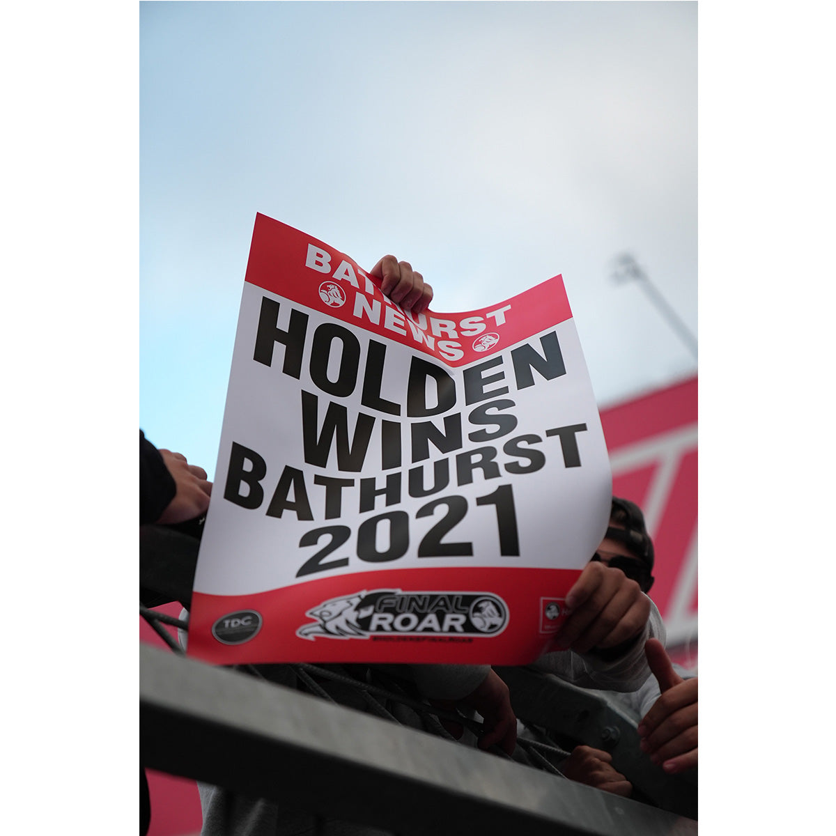 Bathurst Wins Poster (Limited Edition Gold - Small)